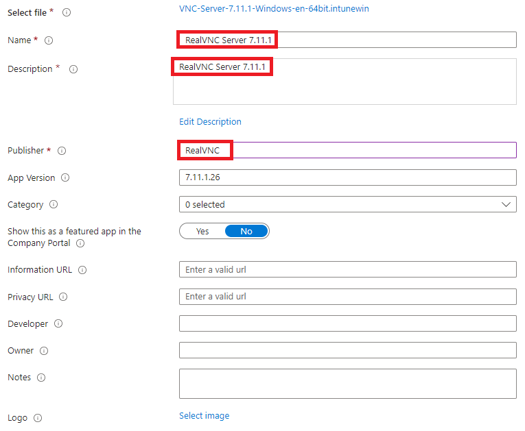 Deploying RealVNC Server for Windows using Microsoft Intune – RealVNC ... Deploying RealVNC Server for Windows using Microsoft Intune – RealVNC ...