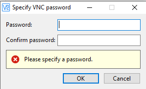 Setting up VNC Password – RealVNC Help Center